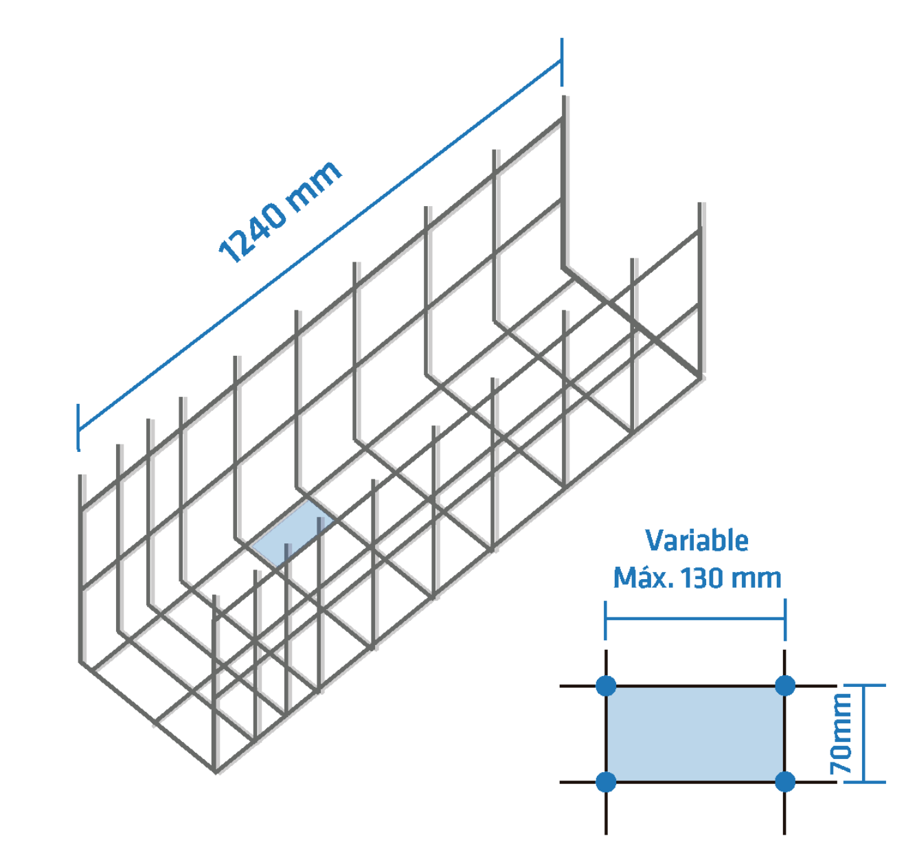 Malla en U Durapanel RGU140 - construccion888.com